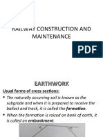 Typical Drawings of Railway Cross Sections | PDF | Road | Transport