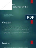 10 Rules of Netiquette | PDF