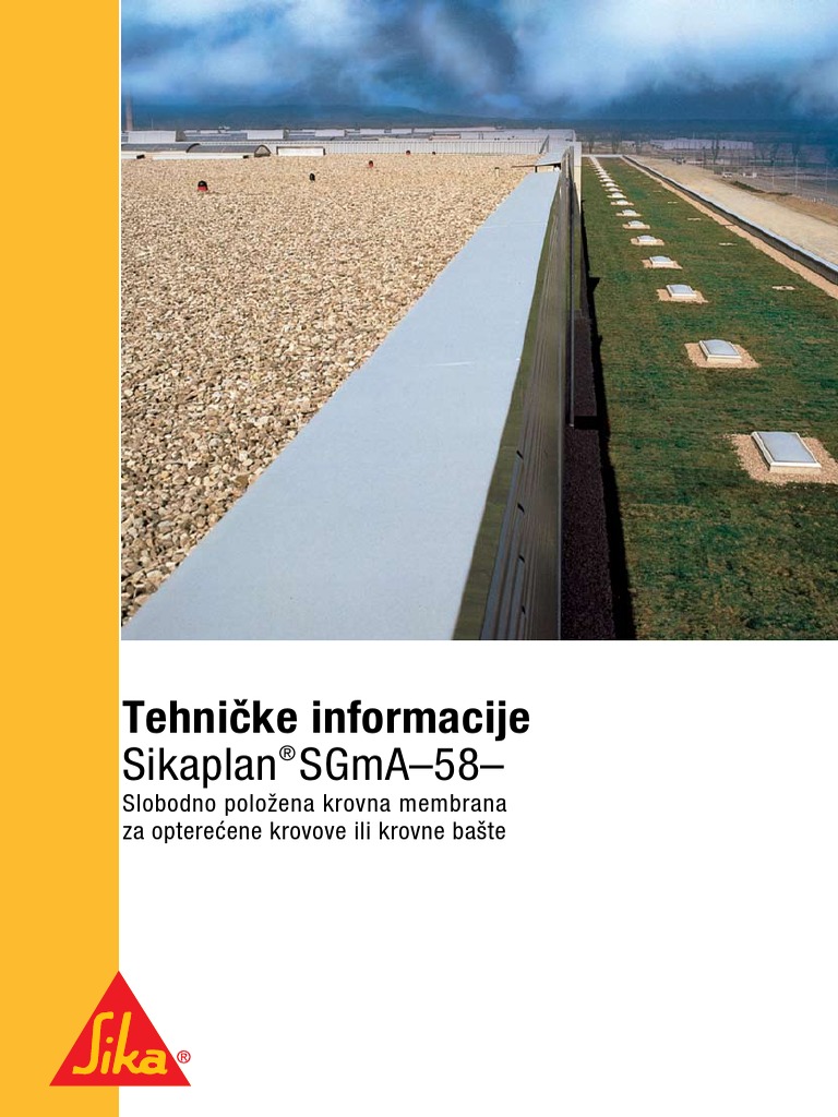 Tehni - Ke Informacije Sikaplan SGmA - 58 PDF | PDF
