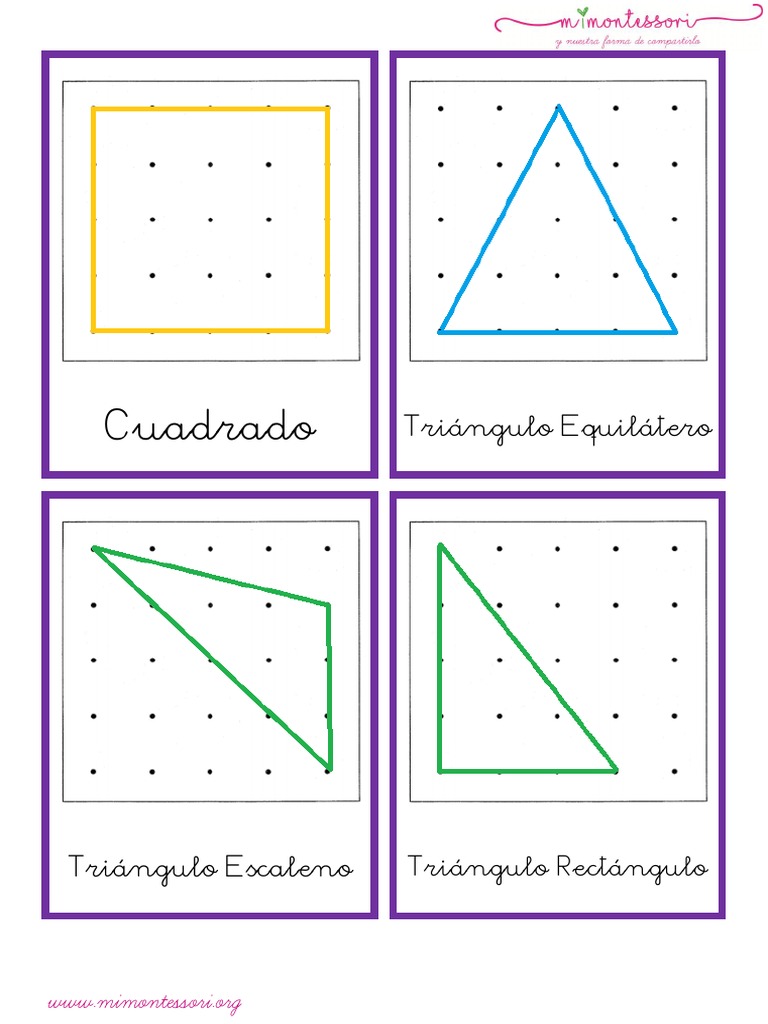 Figuras para Formar en Geoplano | PDF