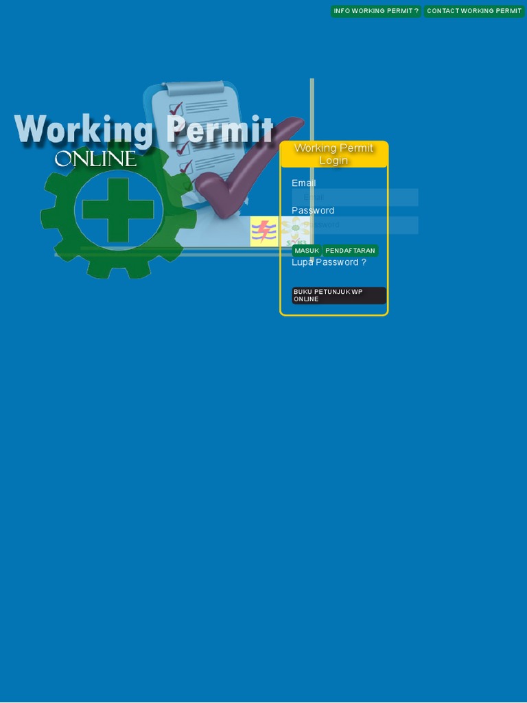 Working Permit Portal Access | PDF