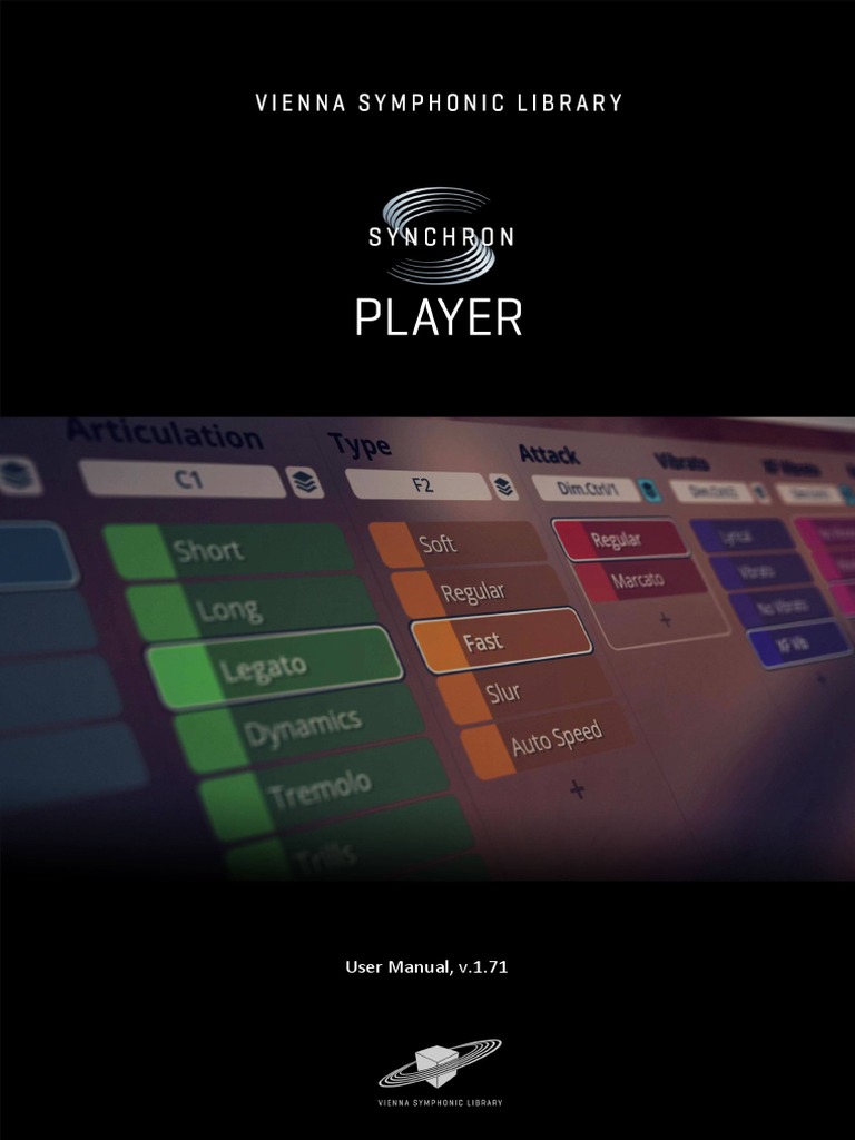 Vienna Synchron Player Manual v1.71 en | PDF | Installation (Computer ...