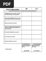 PNP Appointment Checklist Form | PDF