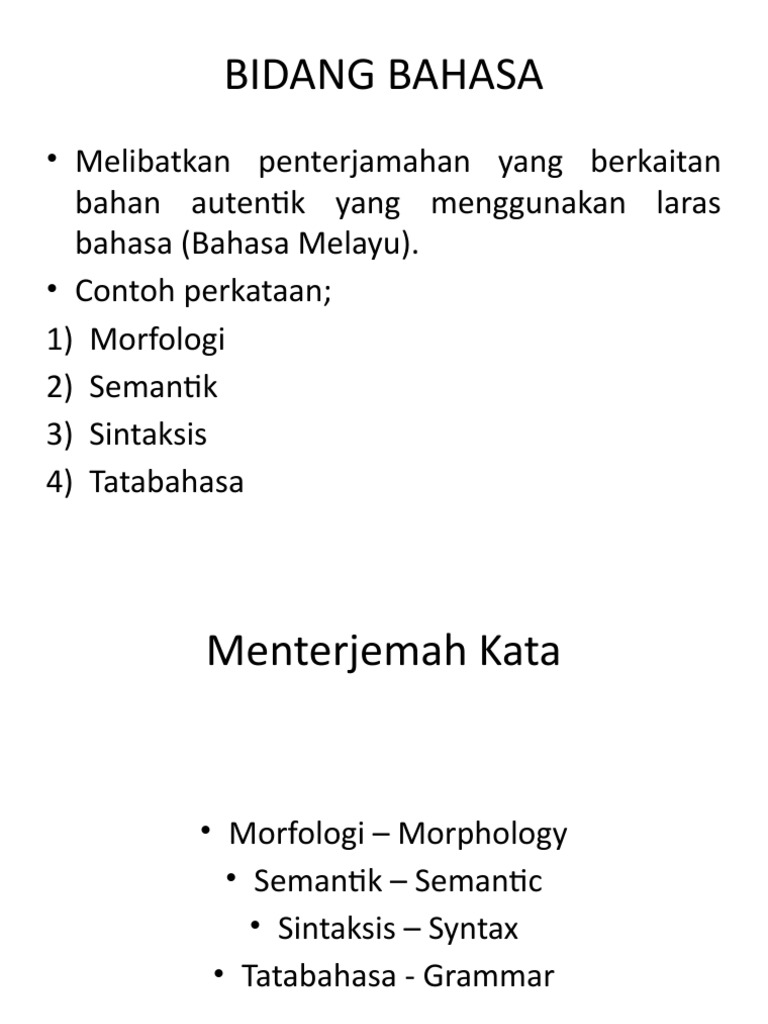 Terjemahan Bahan Autentik | PDF