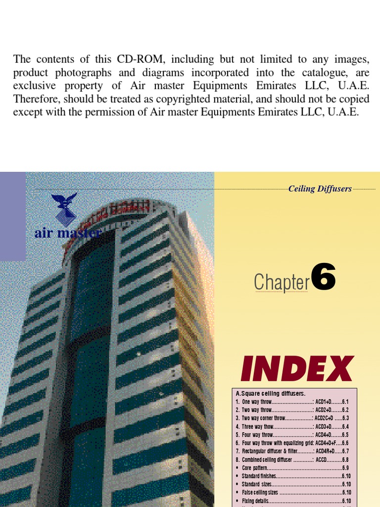 Square Diffusers PDF | PDF | Duct (Flow) | Extrusion