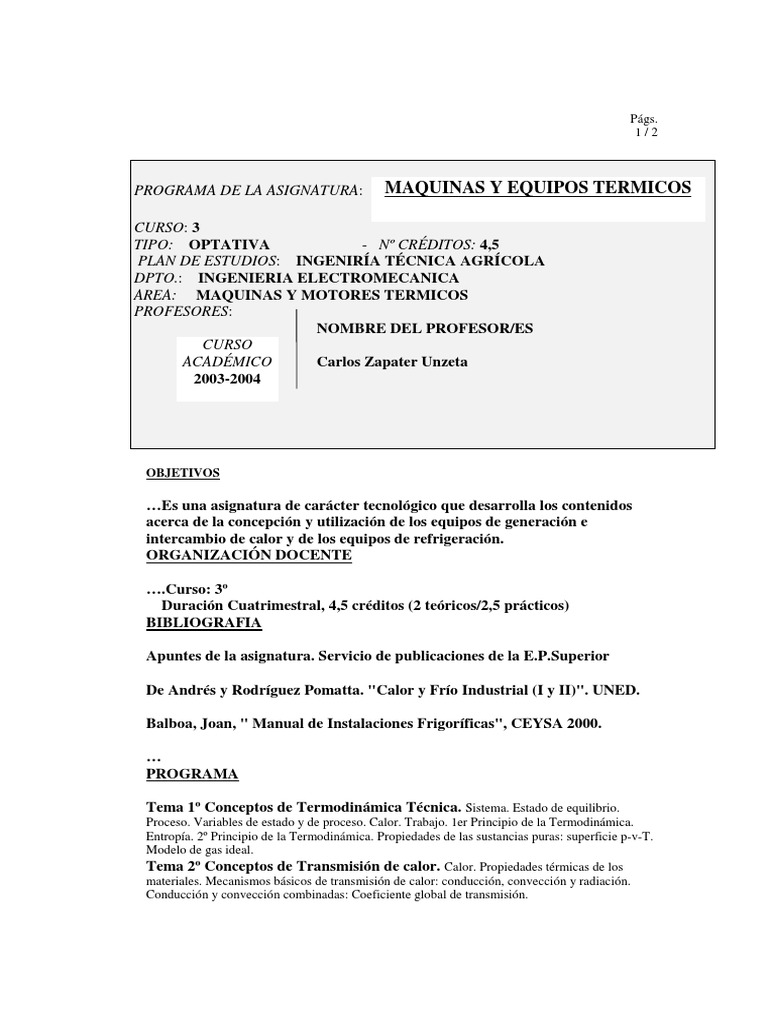 56 Maquinas y Equipos Termicos | PDF | Calor | Transferencia de calor