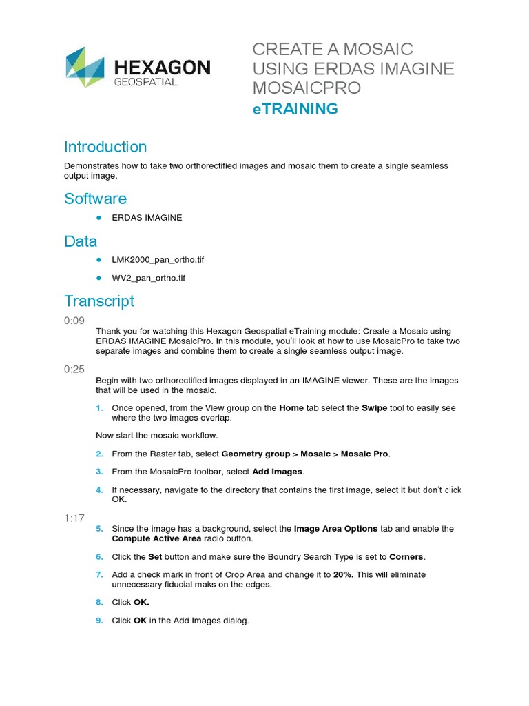 Create A Mosaic Script PDF | PDF | Graphics | Computer Graphics