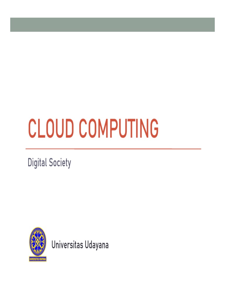 Cloud Computing Concepts | PDF