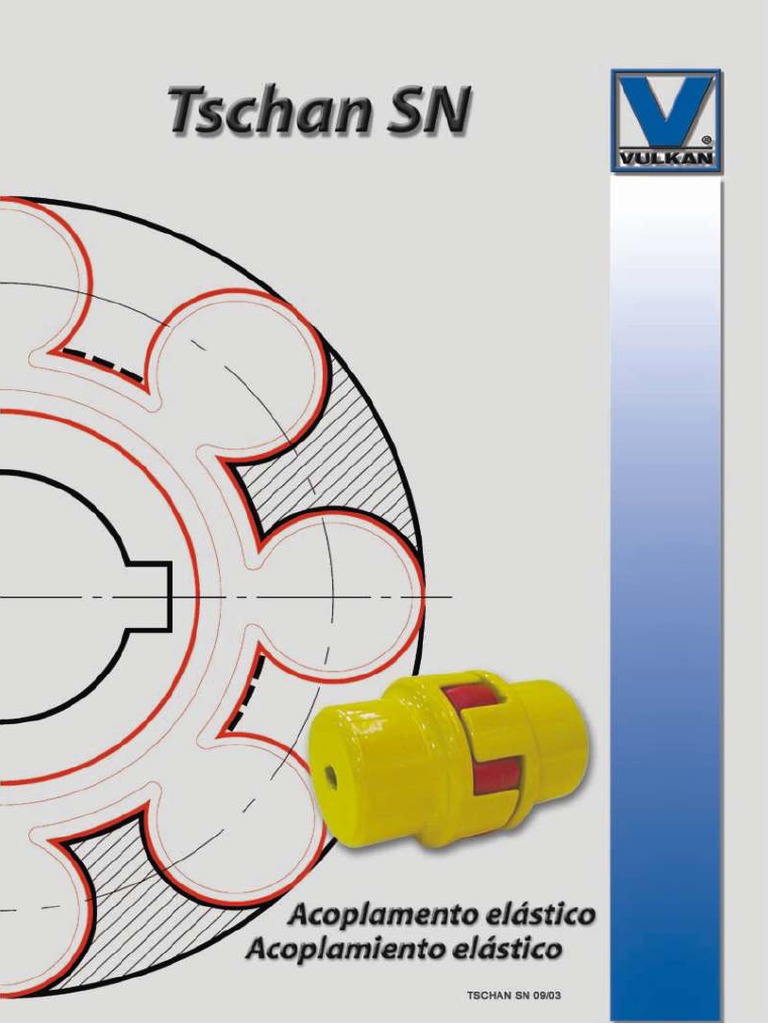 Acoplamento SN Vulkan PDF | PDF | Máquinas rotativas | Física Aplicada e Interdisciplinar