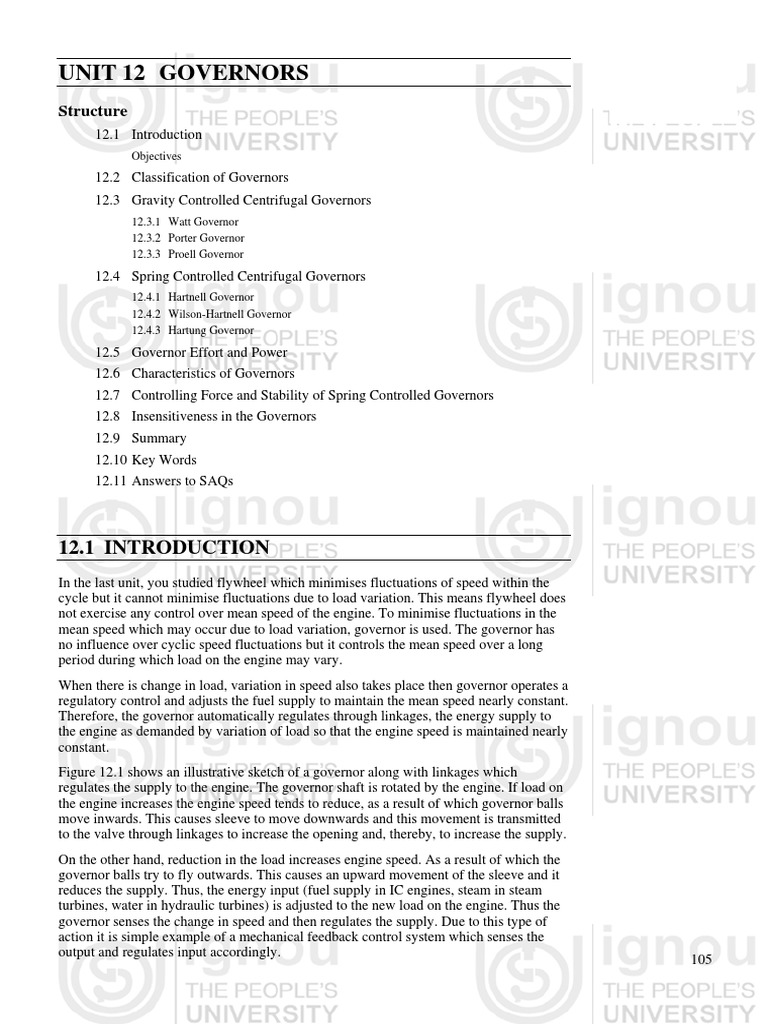IGNOU Unit-12 PDF | PDF | Lever | Applied And Interdisciplinary Physics