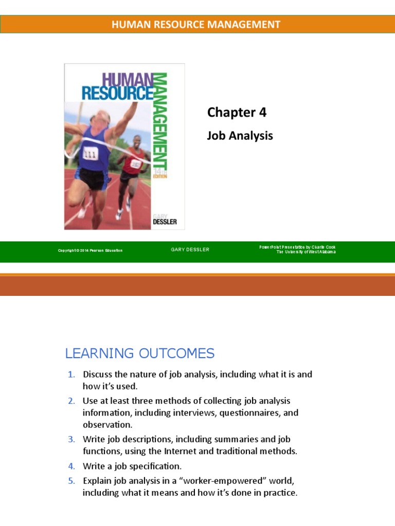 Chapter 4 Job Analysis | PDF | Interview | Information