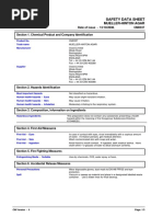 Msds Clear | PDF | Personal Protective Equipment | Toxicity