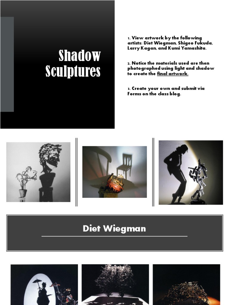 Shadow Sculptures - Artists | PDF | General Fiction