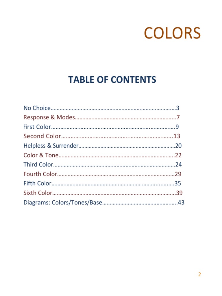 Ra Uru Hu Colors in Human Design 02 | PDF