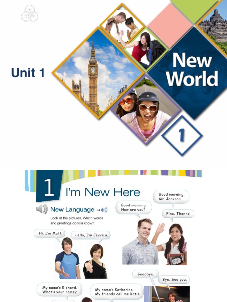 New World - 1 - Unit 1 | PDF