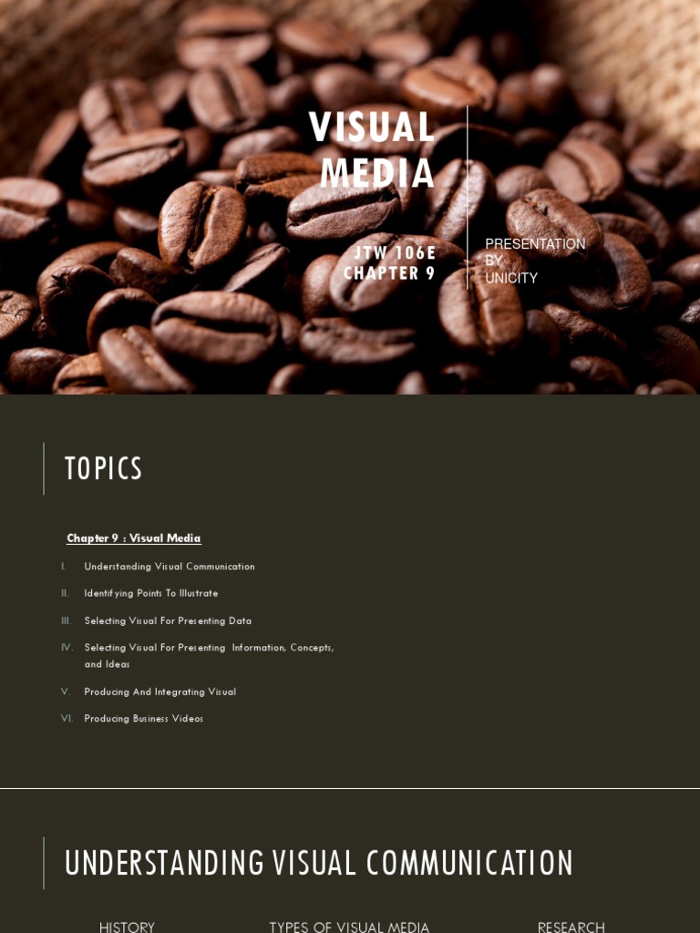 Visual Media in Business Communication | PDF | Communication ...