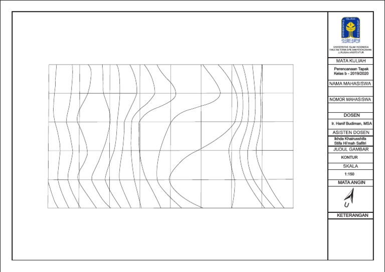 Denah Kontur PDF | PDF