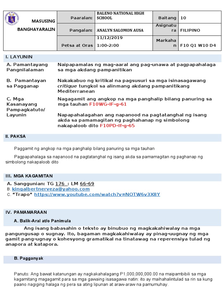 Filipino Cot 2 LP | PDF