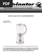 Manual Licuadoras Oster | PDF | Mayonesa | Salsa