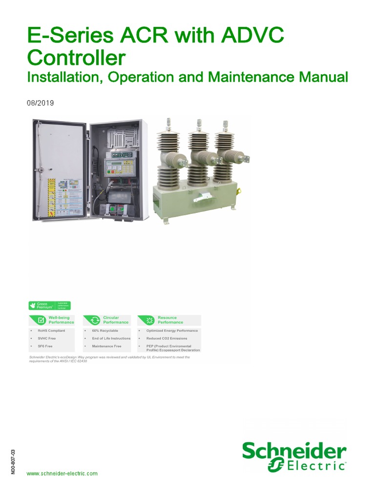 E-Series Installation Manua | PDF | Electrical Connector | Electric Power