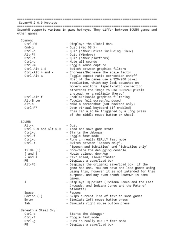 HOTKEYS | Download Free PDF | Keyboard Shortcut | Screenshot