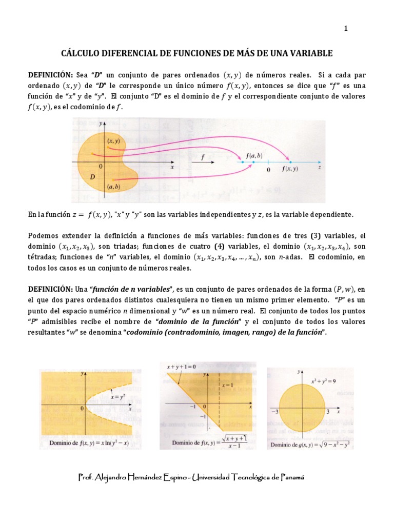 Calculo Multivariable | PDF | Derivado | Función (Matemáticas)