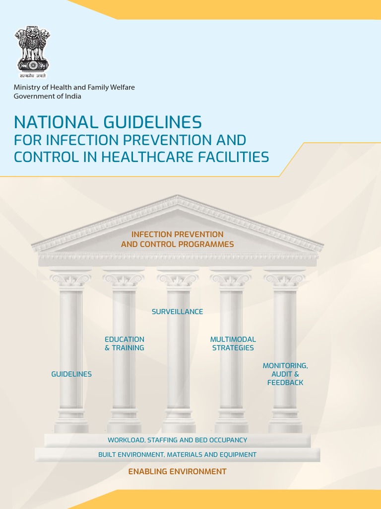 National Guidelines For IPC in HCF - Final PDF | PDF | Antimicrobial ...