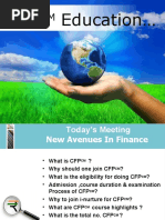 CFP Syllabus Module 1 FPSB Investment Planning Specialist Guide | PDF ...