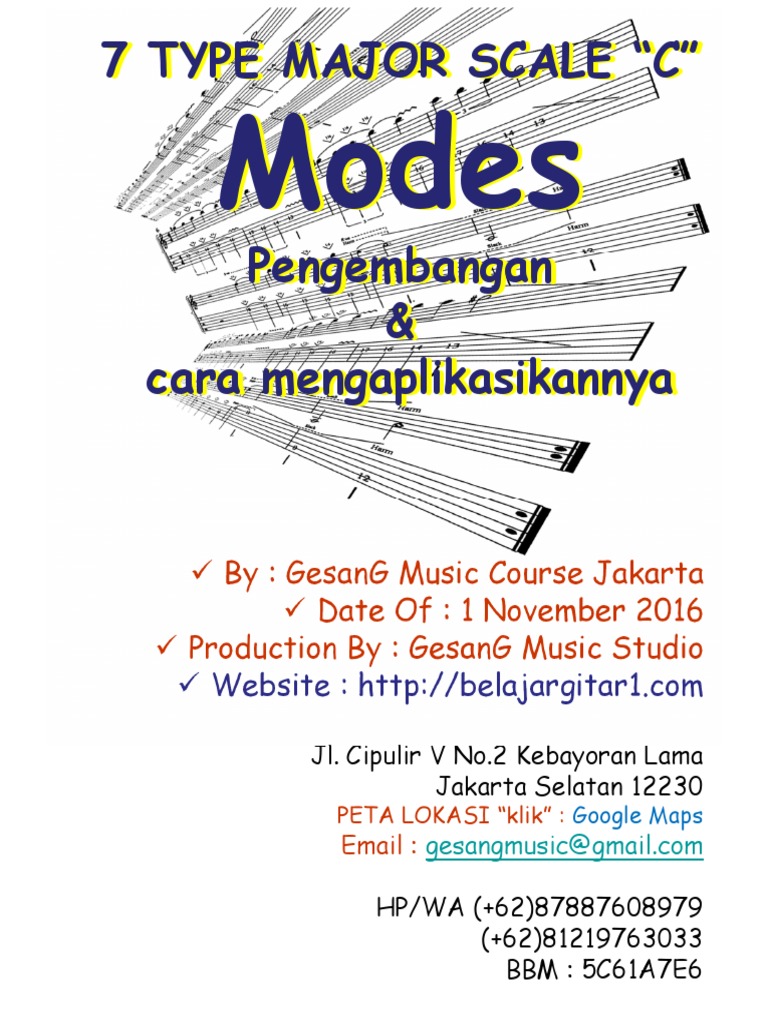 7 Type Scale Mayor Dan MODES Pengembanga PDF | PDF 7 Type Scale Mayor Dan MODES Pengembanga PDF | PDF