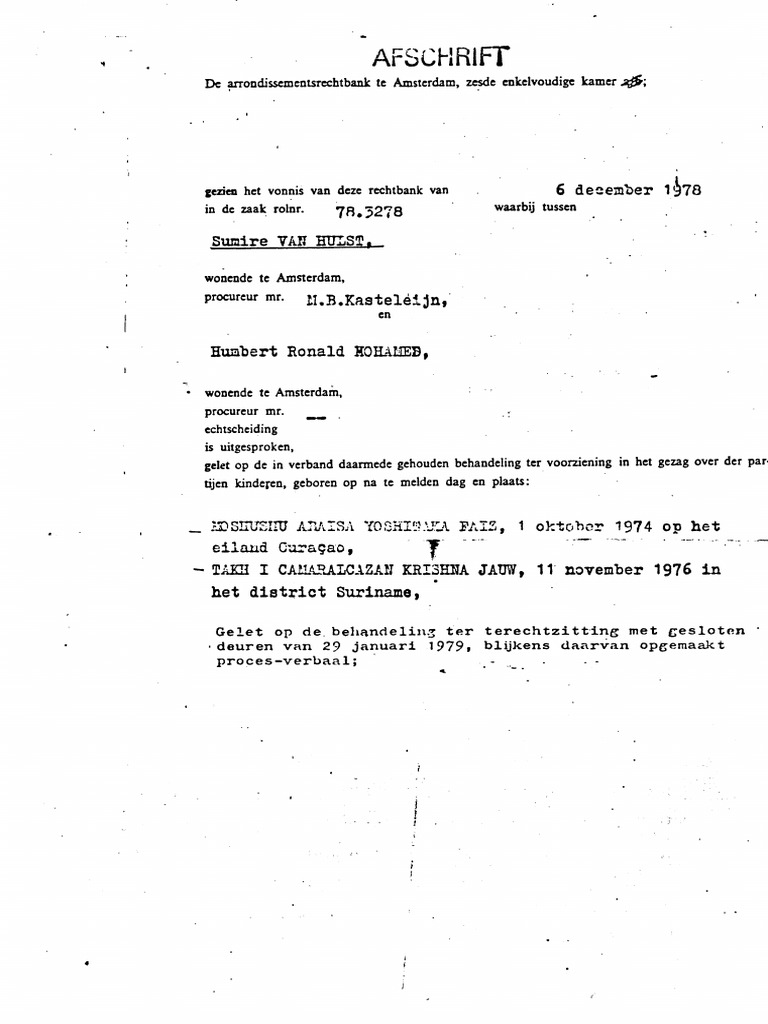 Scheidingspapieren A-B-C | PDF
