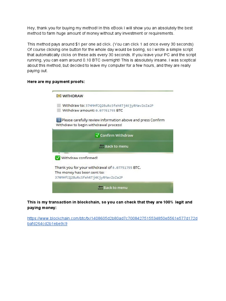 BTC PDF | PDF | Bitcoin | World Wide Web