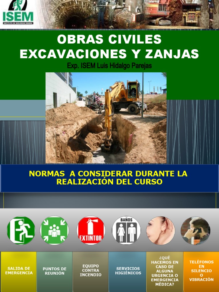 Excavaciones y Zanjas | PDF | Excavación (Arqueología) | Naturaleza