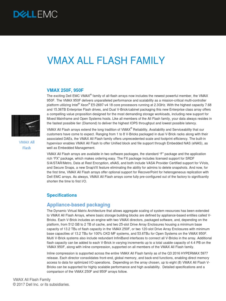 Vmax All Flash | PDF | Electronics | Digital Technology