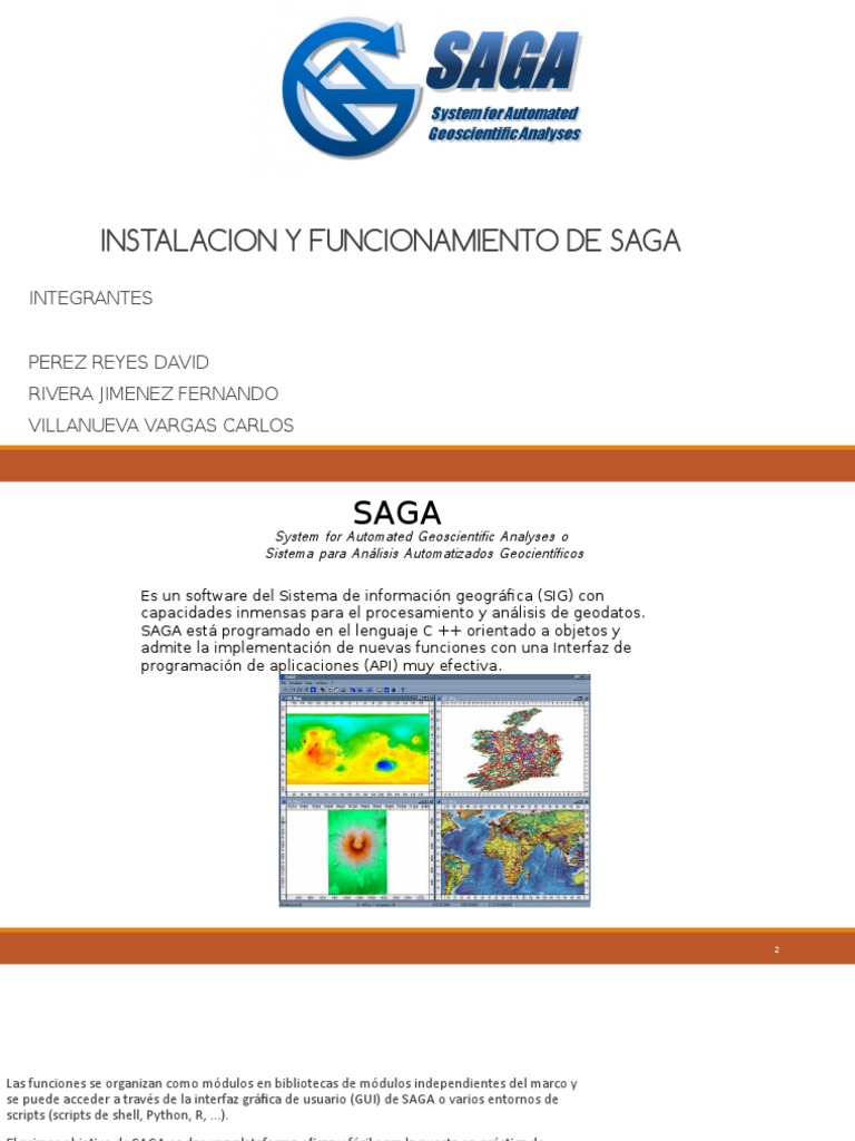 Instalacion y Funcionamiento de Saga 1.2 | PDF | Sistema de información ...
