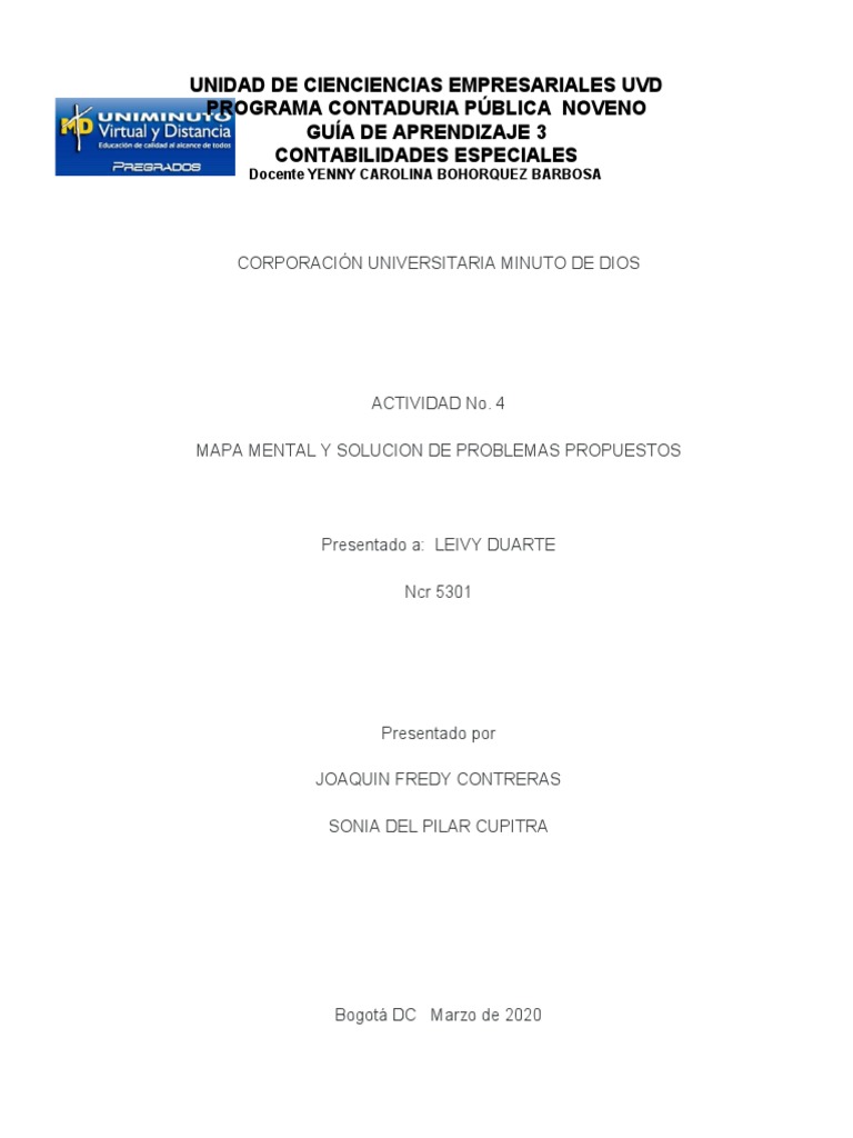 Actividad 4 Electiva CPC PDF | PDF