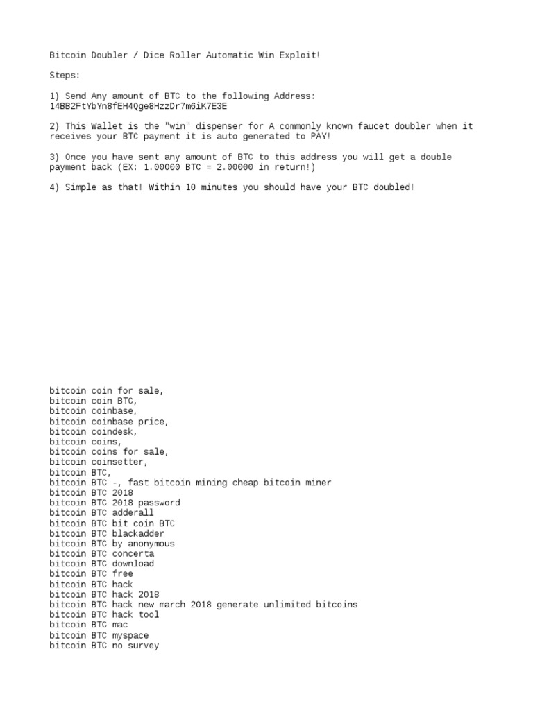 BTC | PDF | Bitcoin | Security Hacker