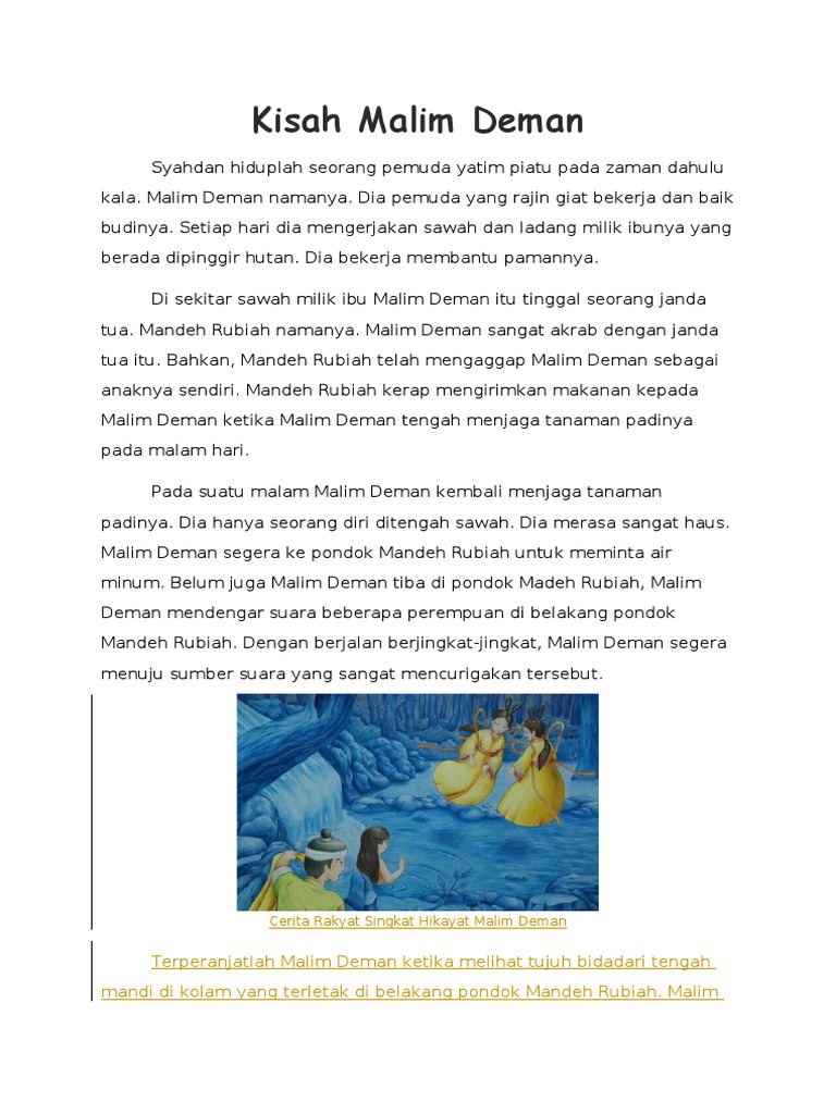 Kisah Malim Deman | PDF
