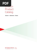 Ethicon Suture Guide for Surgeons | PDF | Surgical Suture | Wound