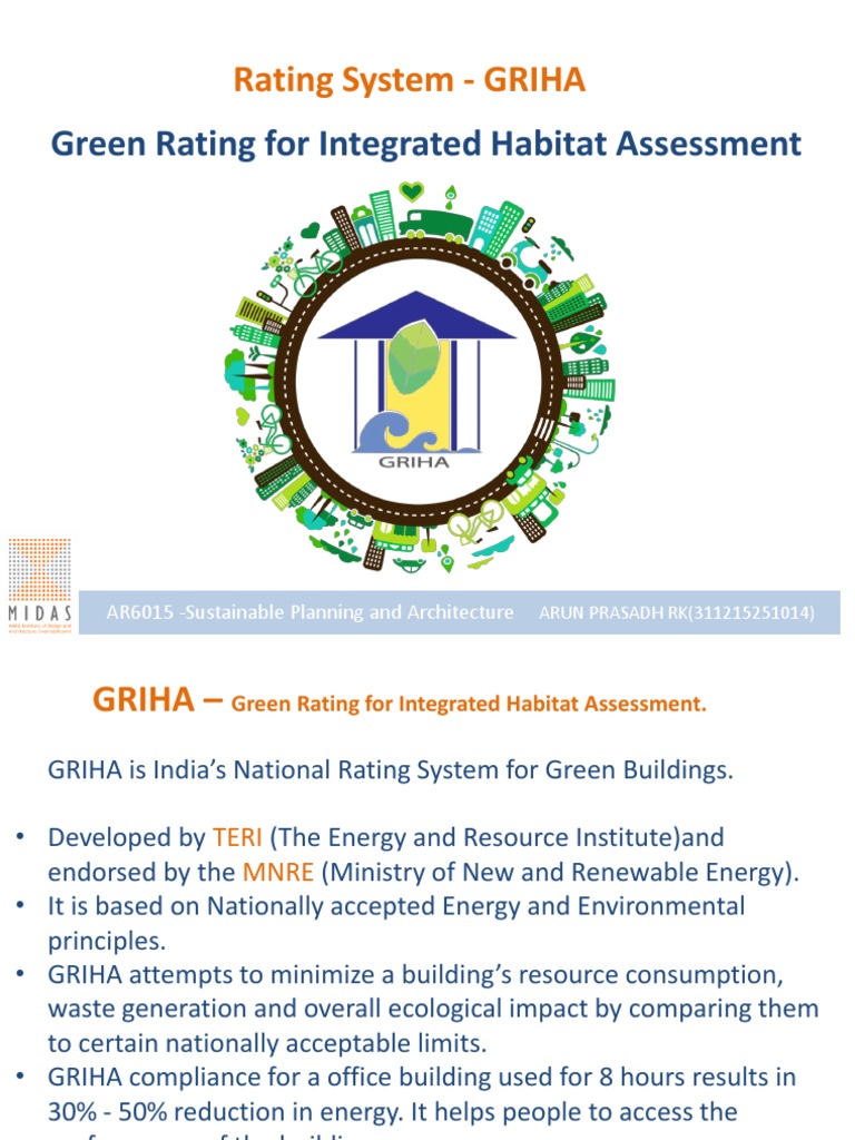 An Overview of GRIHA, India's National Rating System for Green ...