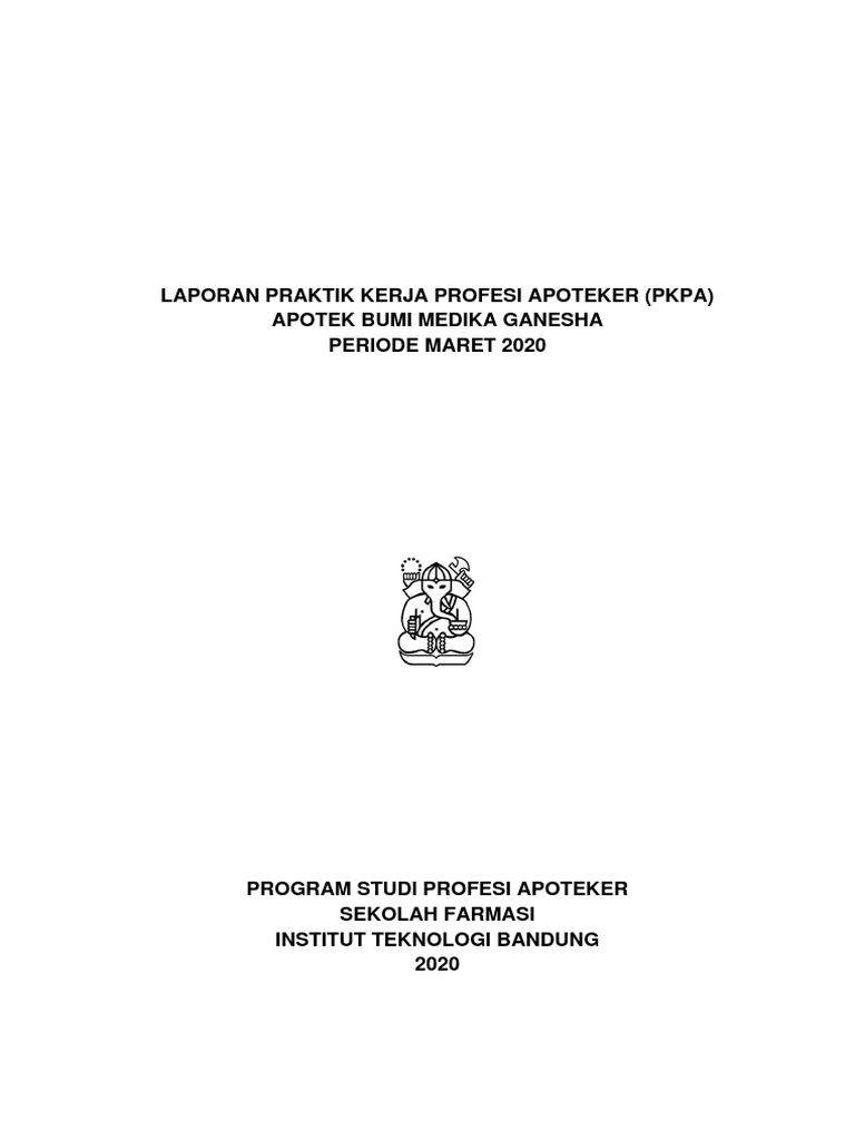 Laporan PKPA BMG PDF | PDF