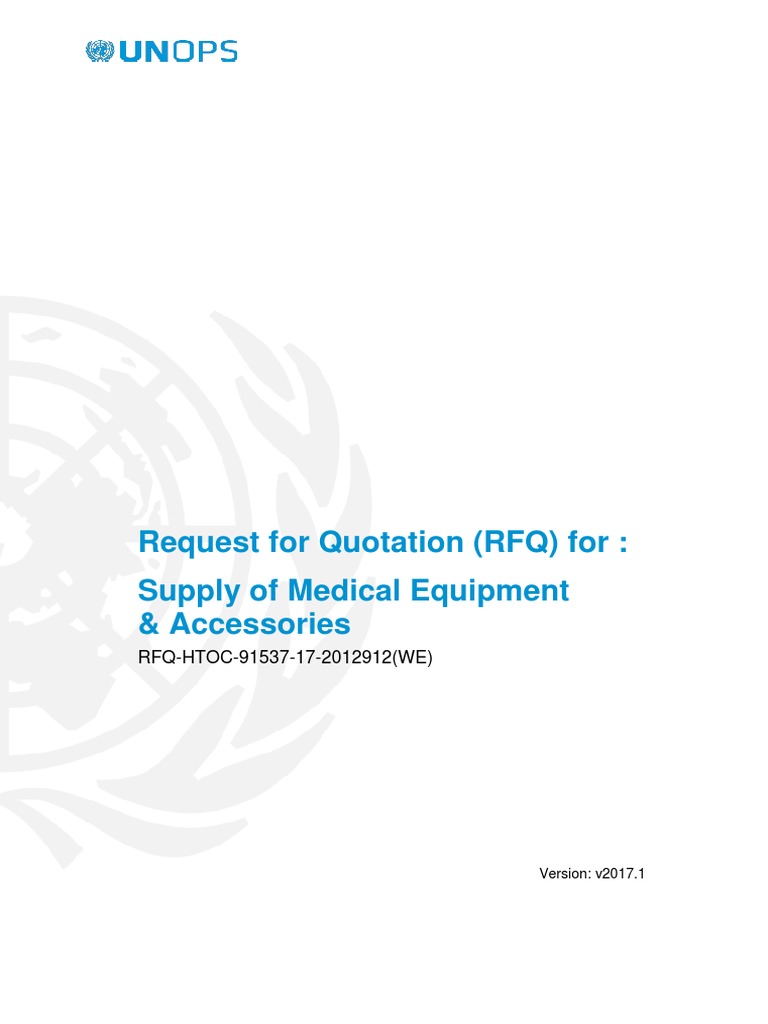 MEdical Equipment 1 | PDF | Specification (Technical Standard ...