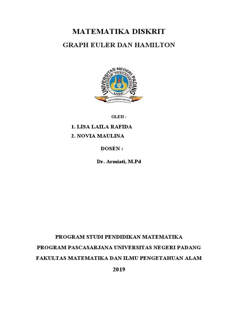 Graph Euler Dan Hamilton | PDF