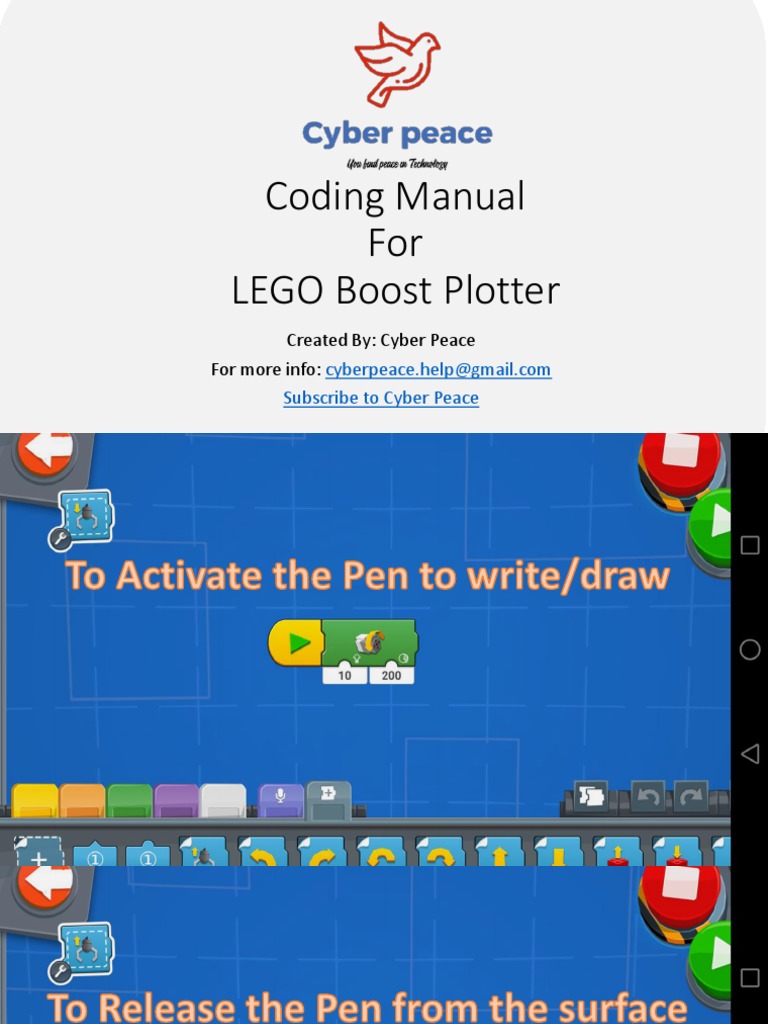 Lego Boost Plotter Coding | PDF