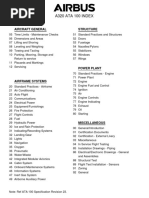 ATA 100 Code Reference Guide | PDF | Engines | Flight Control Surfaces