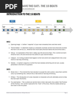 Save The Cat Beat Sheet Template (Save A Copy To Edit) | PDF