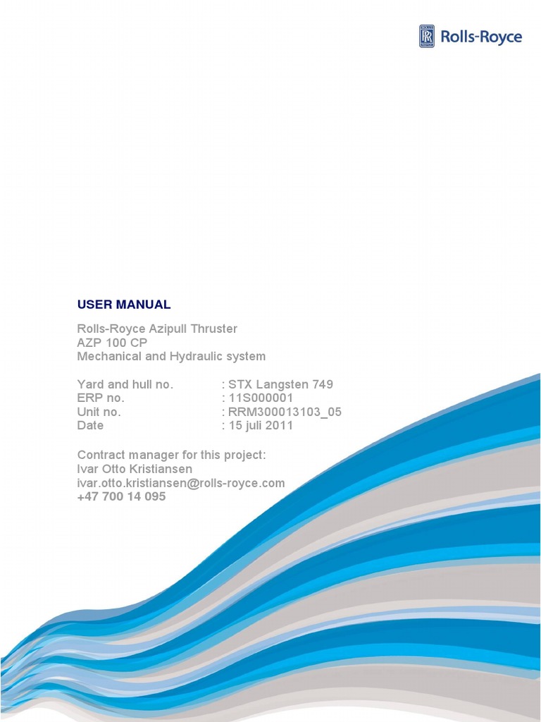 Azipull AZP100 | PDF | Propeller | Gear