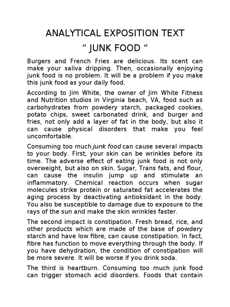 Analytical Exposition Text | PDF | Premenstrual Syndrome | Foods