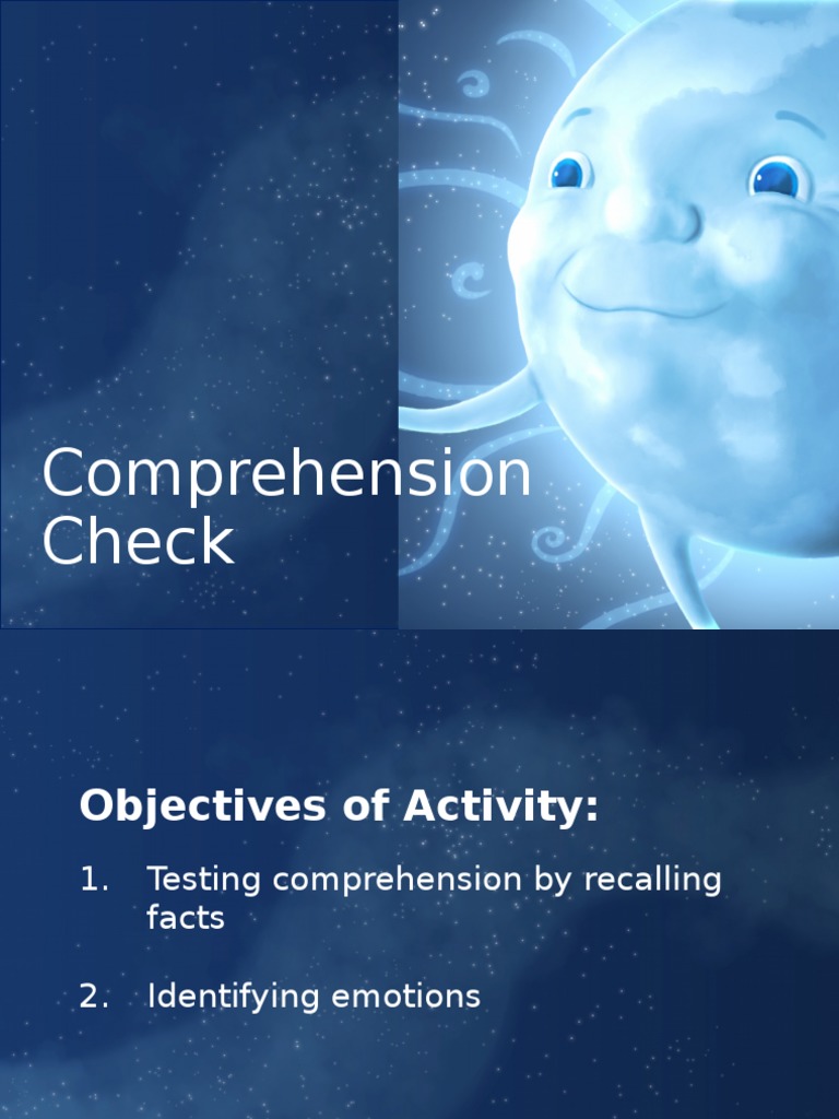 Comprehension Check 2 | PDF
