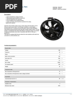 CDRE-400: Technical Parameters | PDF | Duct (Flow) | Capacitor