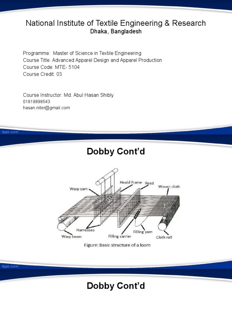 Dobby Design | PDF | Loom | Weaving